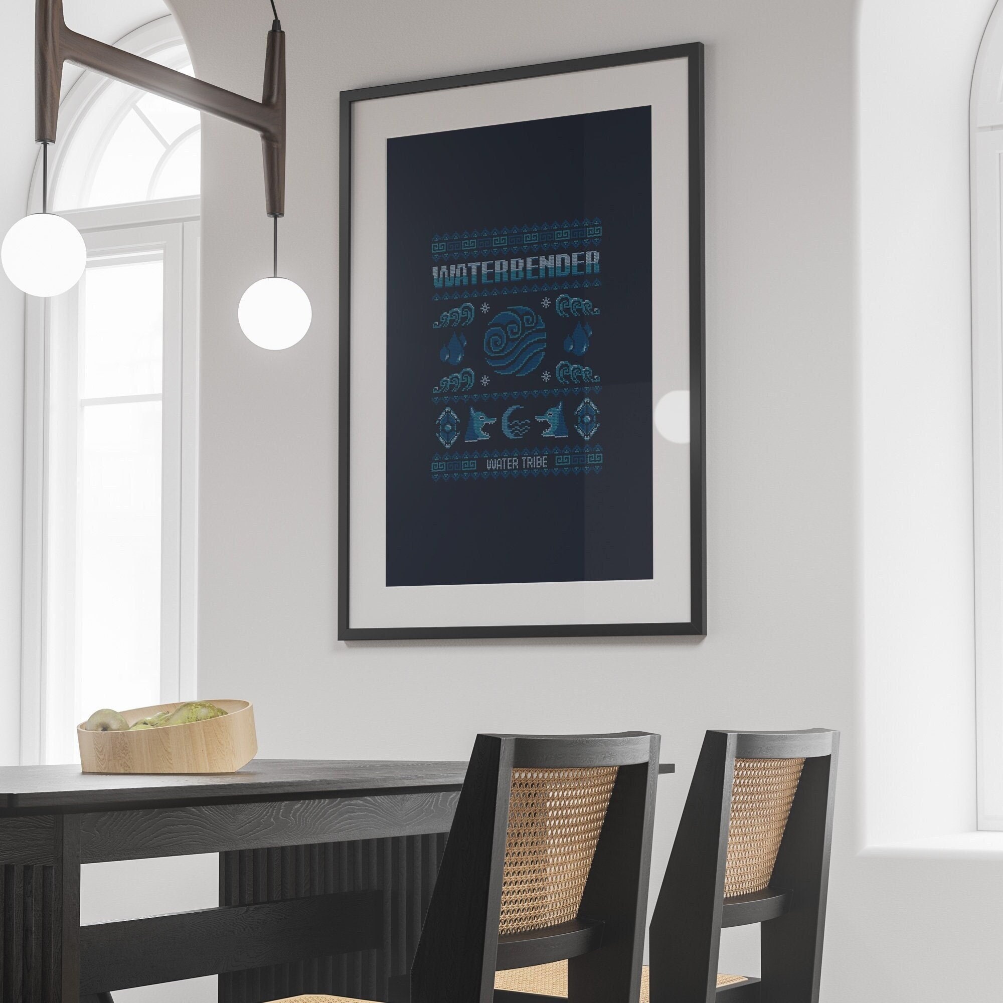 Avatar The Last Airbender Elemental Her Him Sweaters Poster Airbender ...