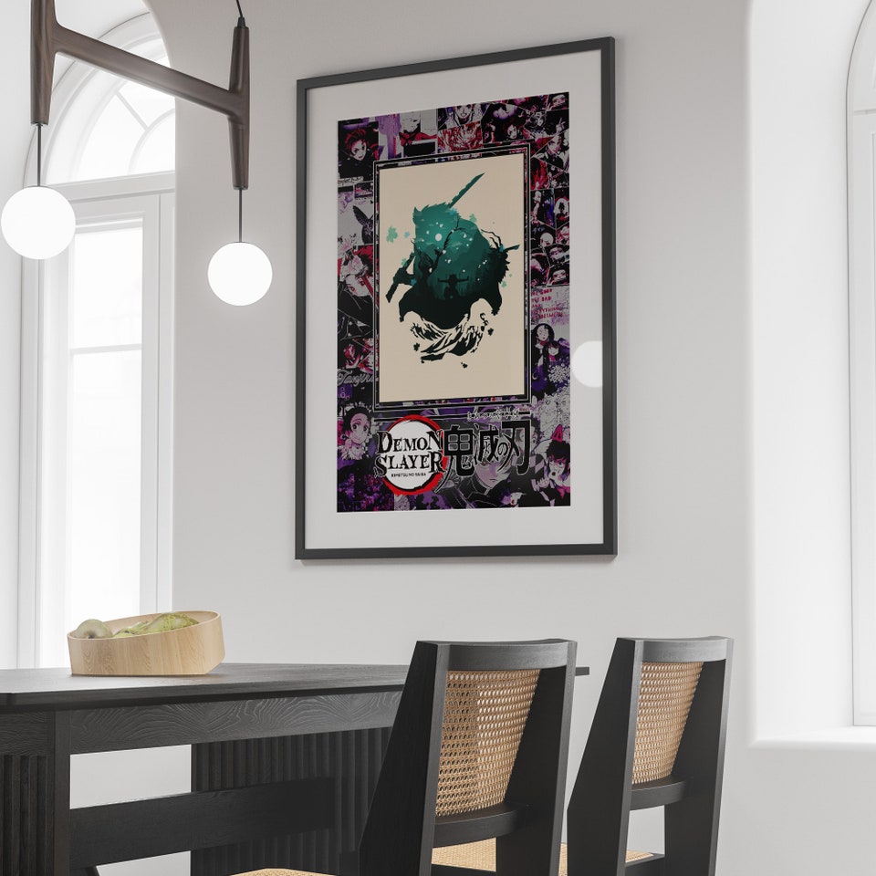 Anime Gifts Demon Poster Blade of Demon Destruction Poster sold by ...