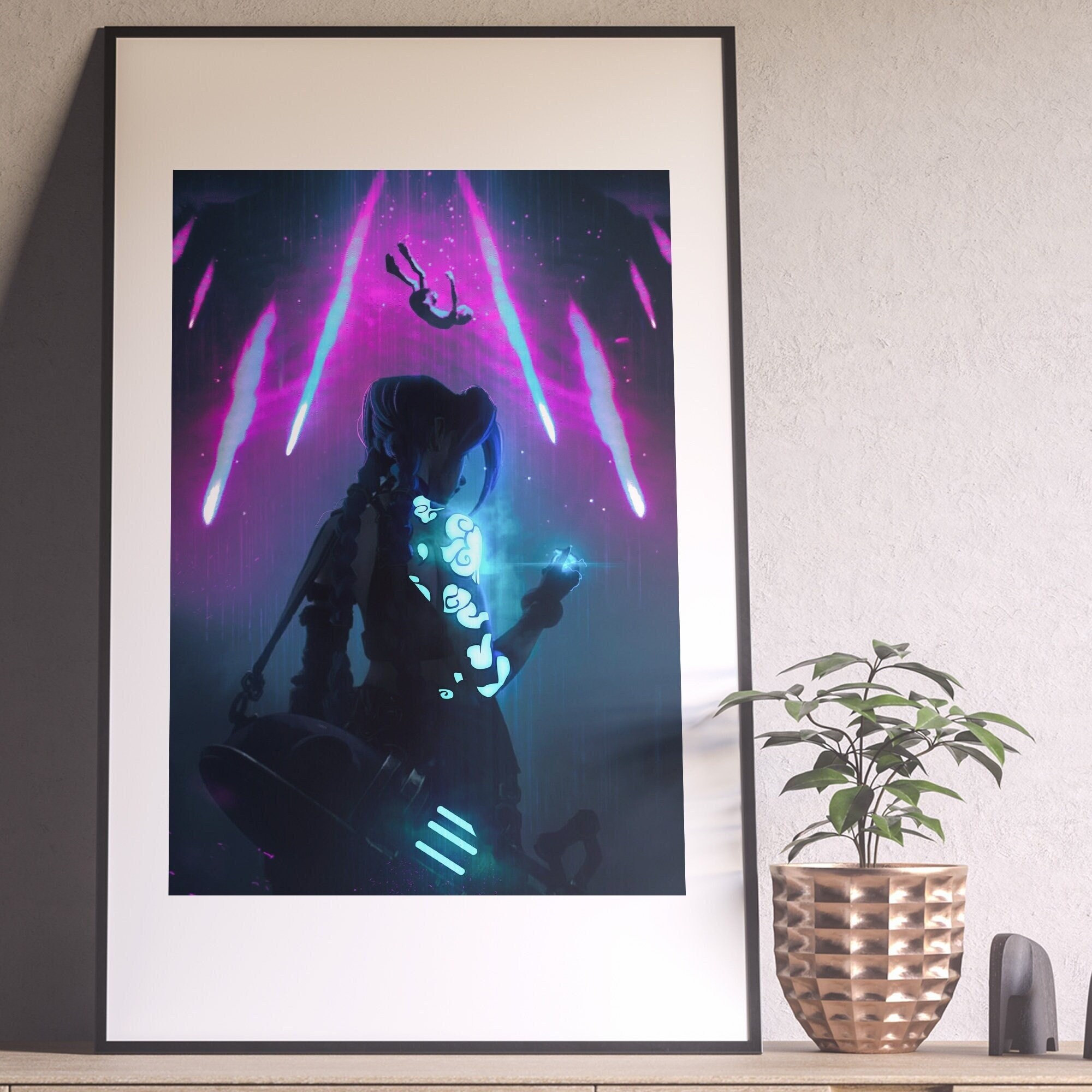 Arcane Poster League Of Legends Poster Arcane 2021 Poster Print Arcane ...
