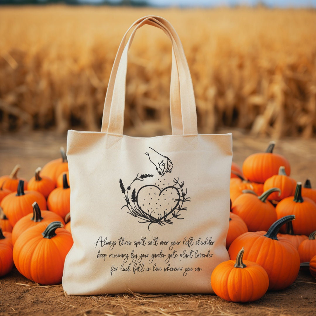 Practical Magic Tote Bag Salt Rosemary Lavender Love Bag - Etsy