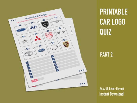 Car Logos Quiz Names