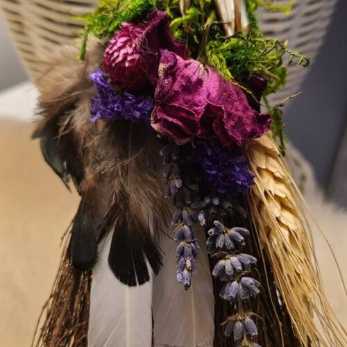 Witch Broom Altar Besom Pagan Protection Besom Wicca - Etsy