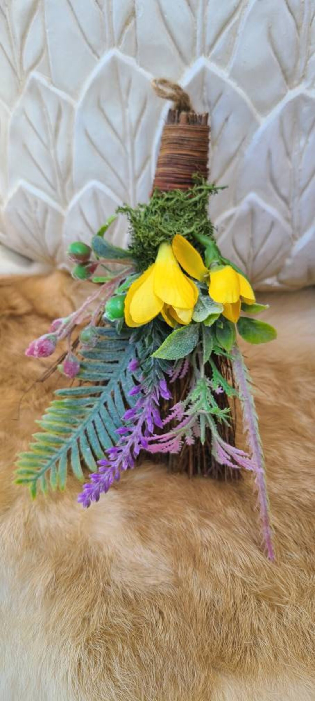 Besom, Witch Broom, Altar Broom, Cinnamon Broom, Sacred Decor, Witch ...