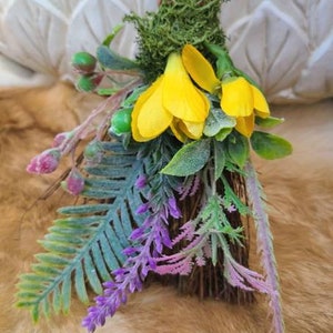 Besom, Witch Broom, Altar Broom, Cinnamon Broom, Sacred Decor, Witch ...