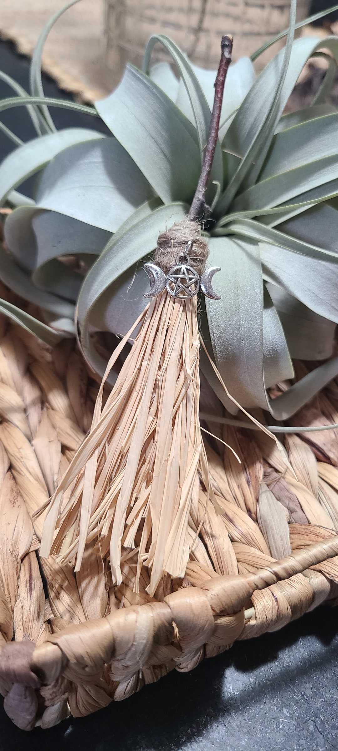 Altar Broom, Besom, Witch Broom, Energy Broom, Handmade, Rustic ...