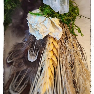 Besom, Imbolc Witch Broom, Witches Broom, Altar Broom. Home Blessing ...