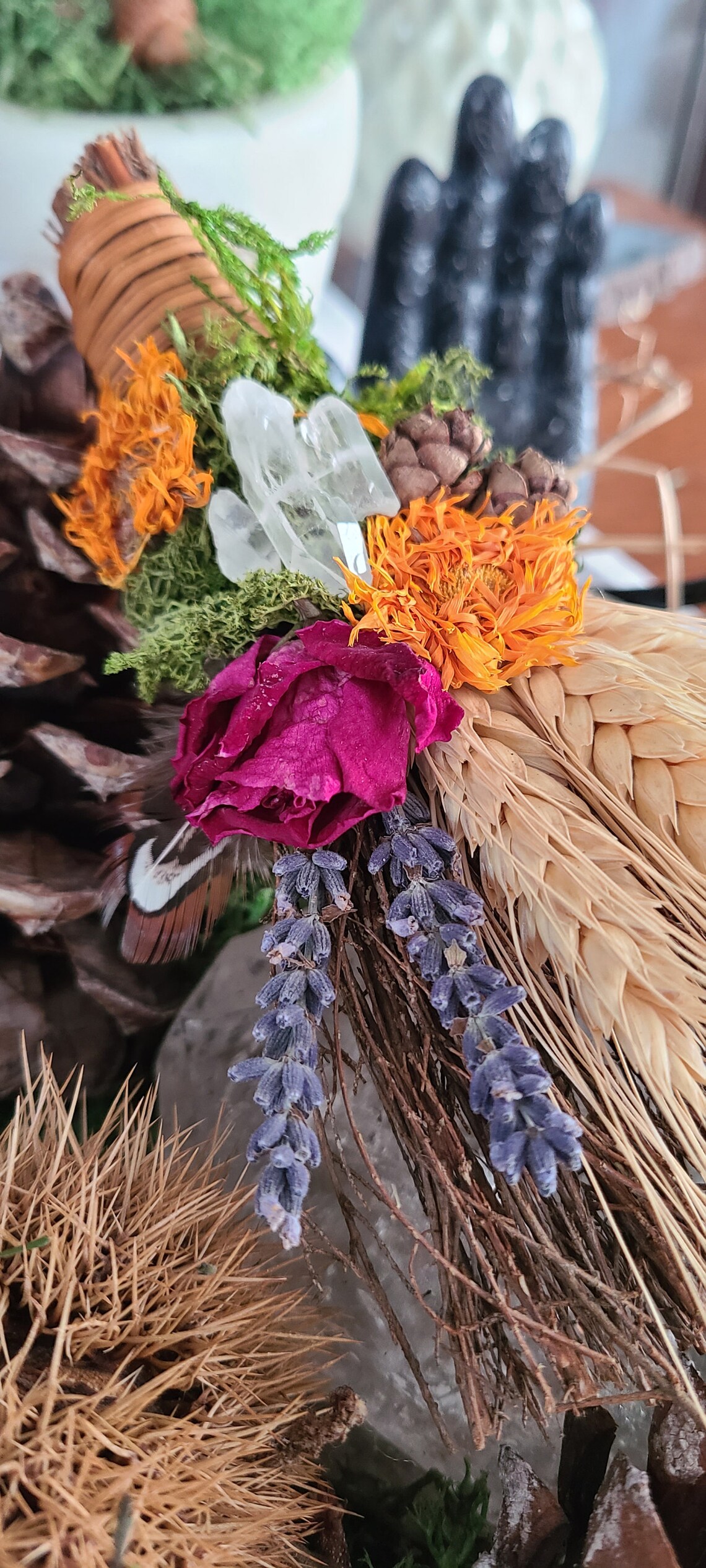 Besom Cinnamon Broom Witch Broom Altar Broom Sacred Decor - Etsy