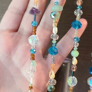 Crystal Beaded Suncatcher. Sparkling Window Decor. Home Decor ...