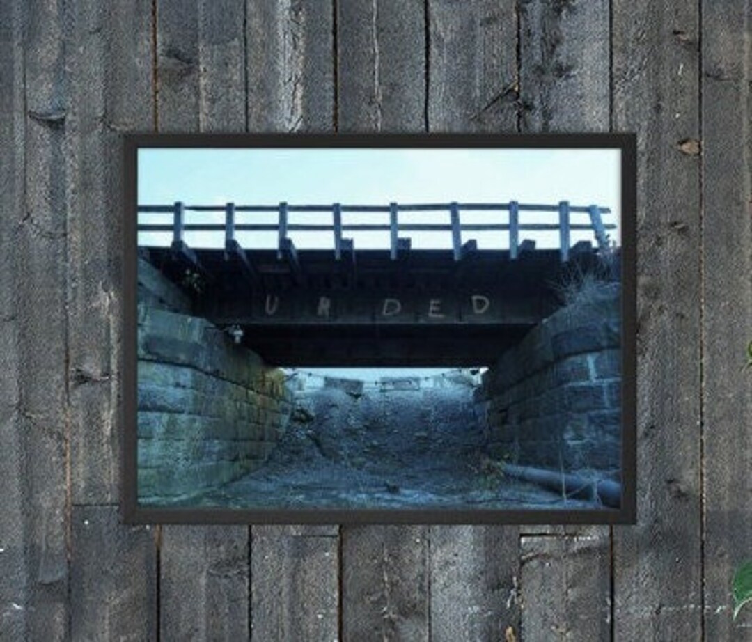 Creepy Framed Image, Morbid Photo, Scary Art, You're Dead 47 - Etsy