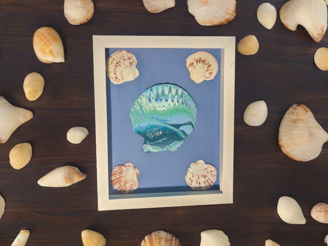 Sea Shell Art - Etsy
