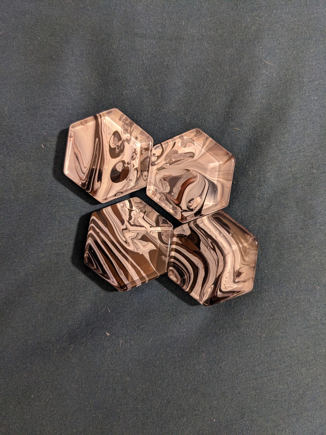 Glass Hexagon Magnet Sets - Etsy