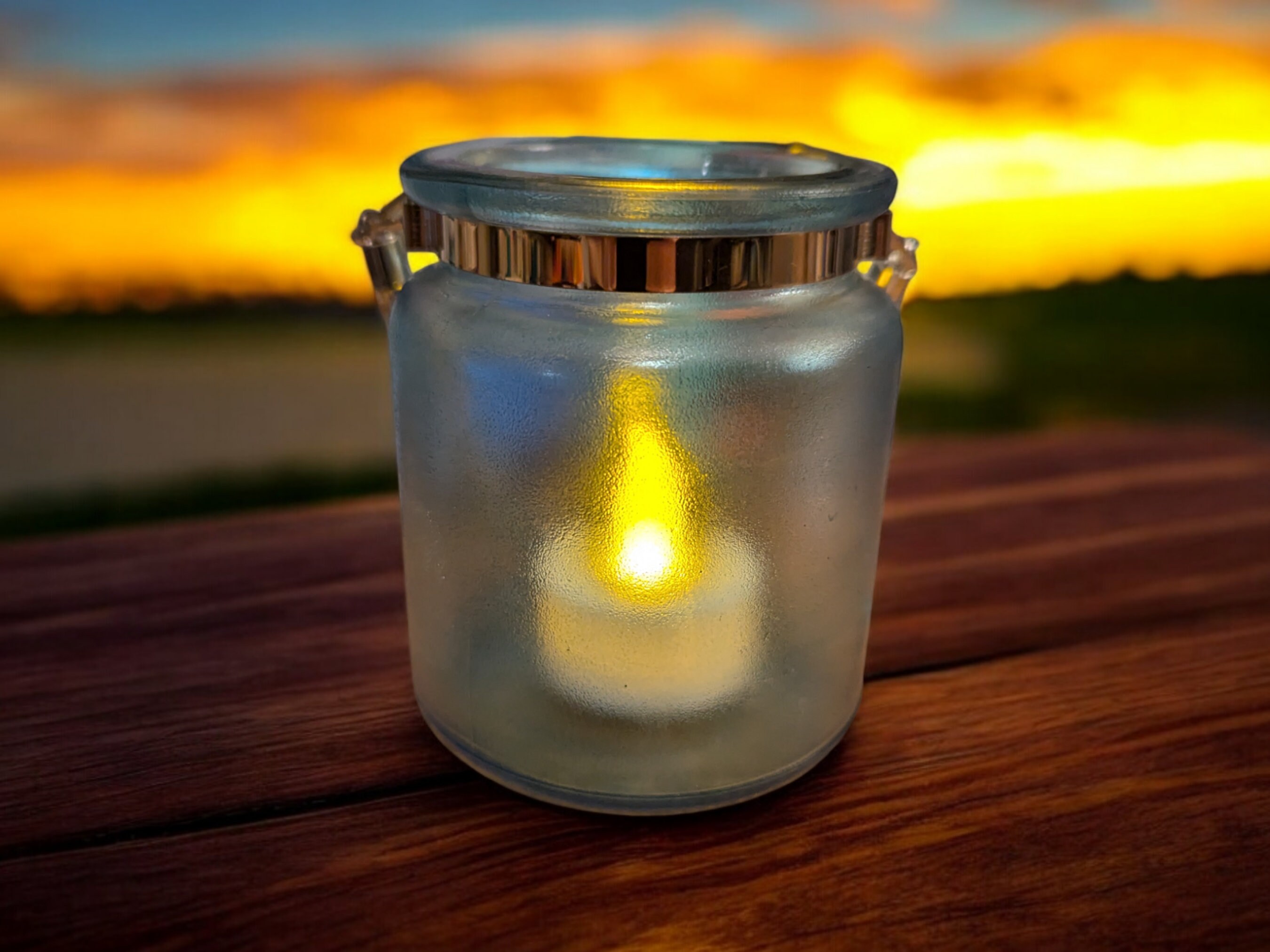 Set of 3 Small Glass Jars - Etsy