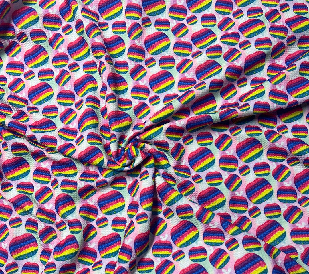 Pop It . | Bullet Fabric L RTS L DIY L Bows L Clothing L 4 Way Stretch ...