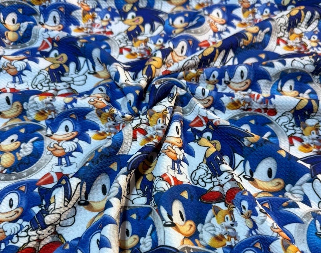 Speedy Hedgehog | | Bullet Fabric L RTS L DIY L Bows L Clothing L 4 Way ...