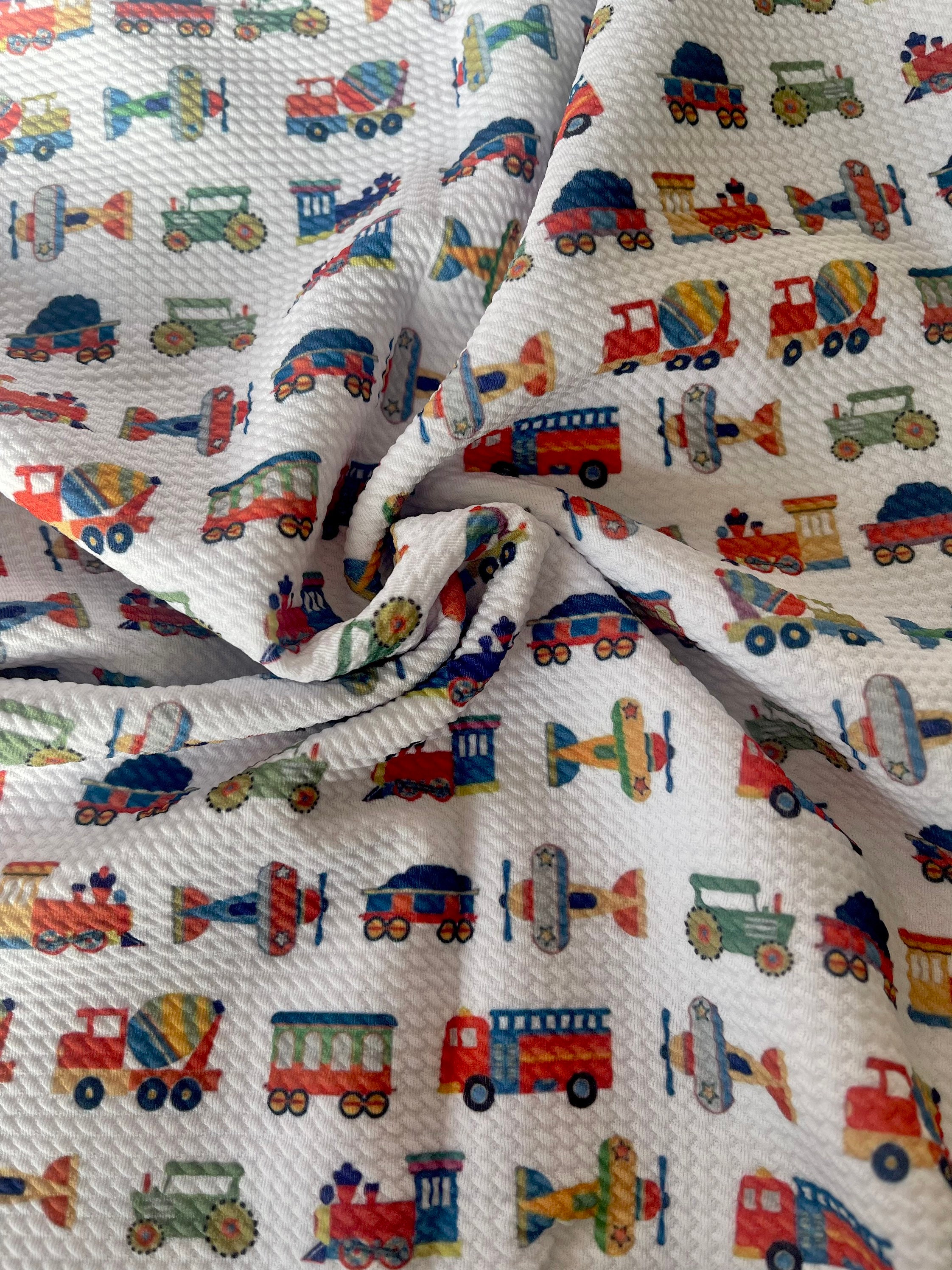 Trains Planes & Automobiles | | Bullet Fabric L RTS L DIY L Bows L ...