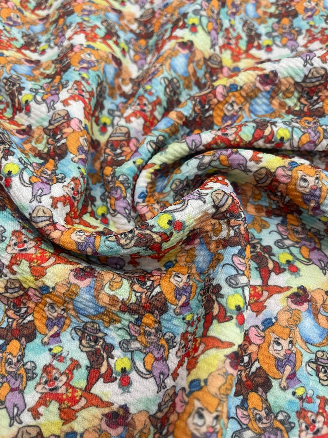 Friendly Chipmunks | Bullet Fabric L RTS L DIY L Bows L Clothing L 4 ...