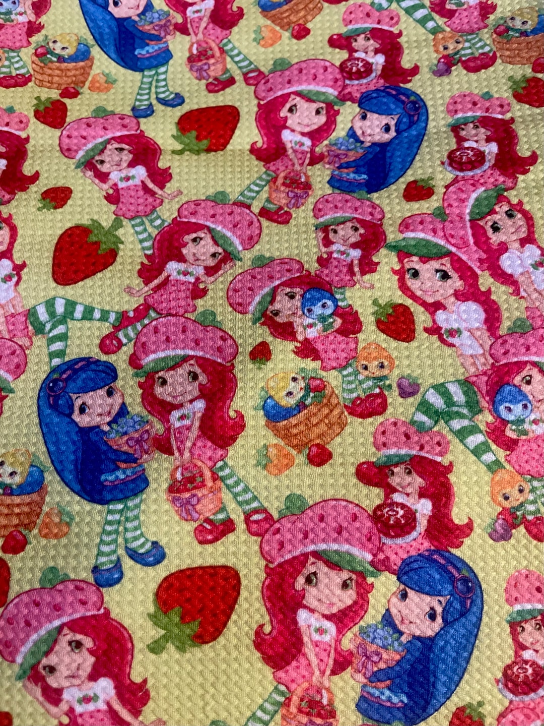 Strawberry Friends | Bullet Fabric L RTS L DIY L Bows L Clothing L 4 ...