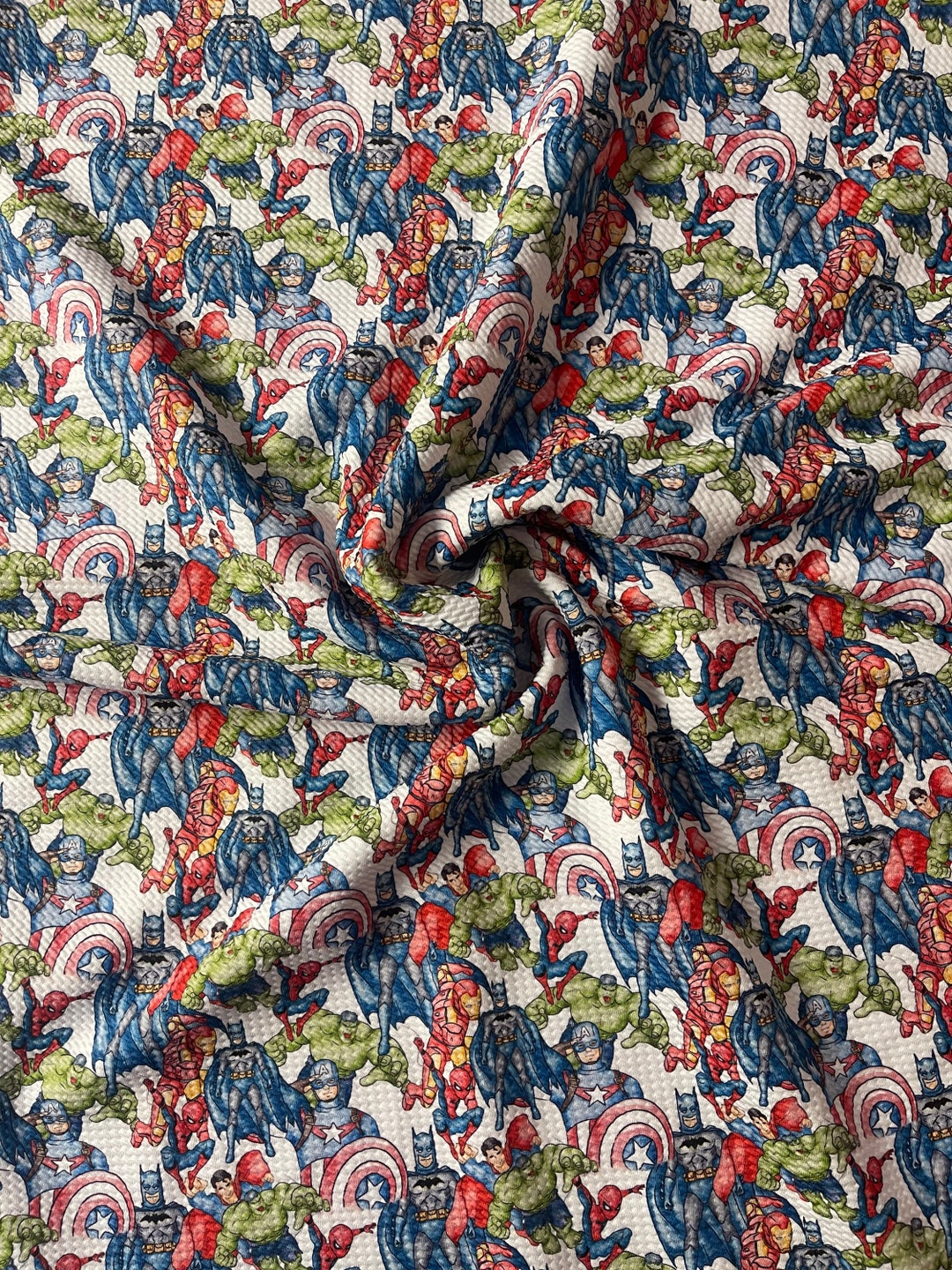 Superhero’s | Bullet Fabric L RTS L DIY L Bows L Clothing L 4 Way ...