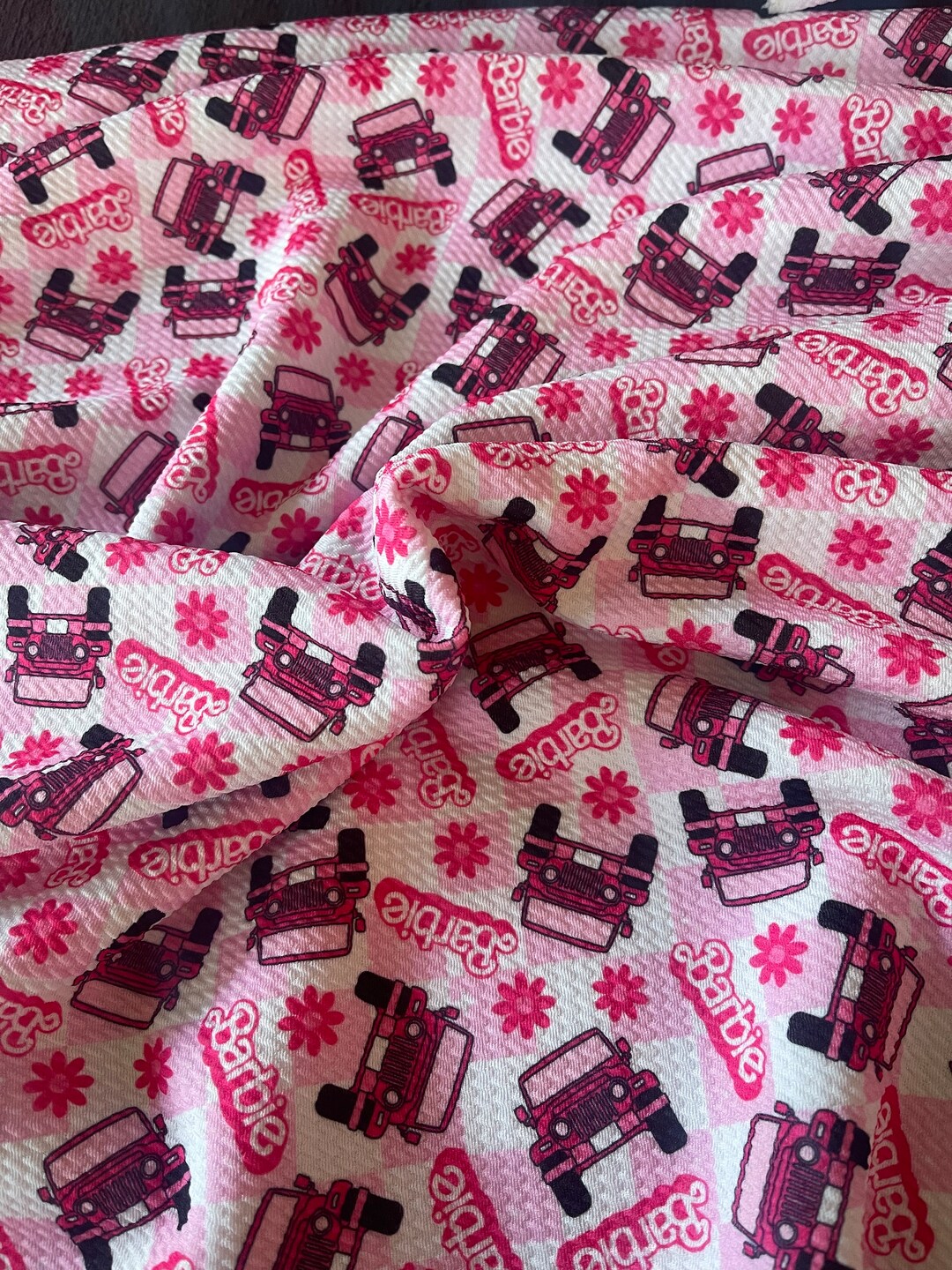 Pink Doll 4x4 | Bullet Fabric L RTS L DIY L Bows L Clothing L 4 Way ...