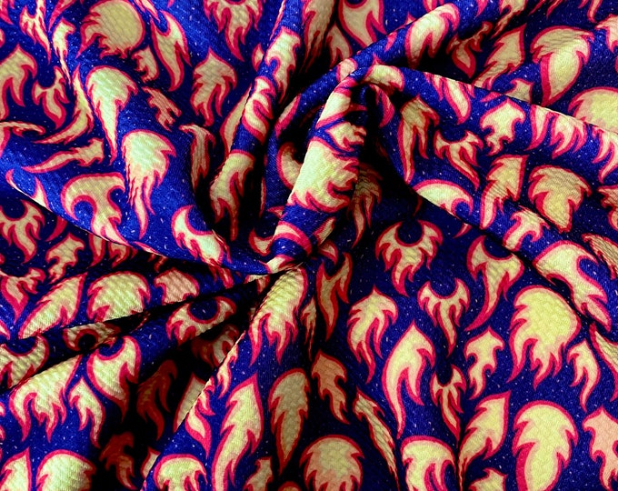Hot Stuff | Bullet Fabric L RTS L DIY L Bows L Clothing L 4 Way Stretch ...