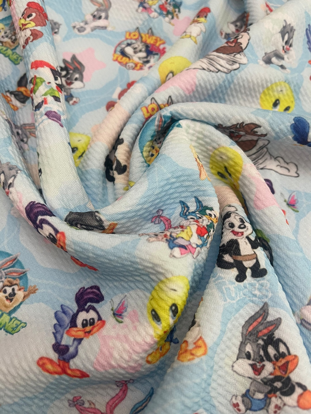 Looney | Bullet Fabric L RTS L DIY L Bows L Clothing L 4 Way Stretch L ...