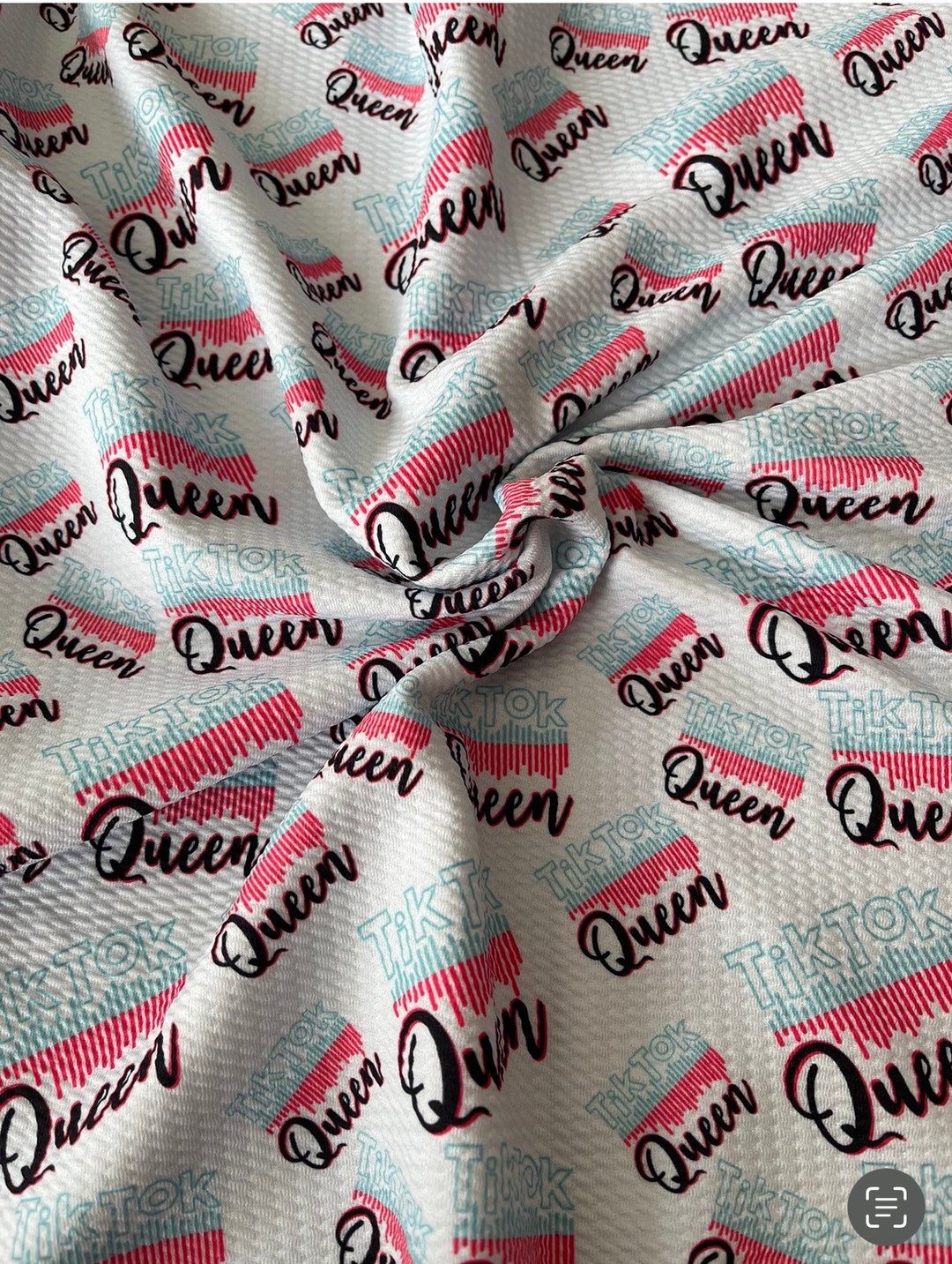 Tik Tok Queen | Bullet Fabric L RTS L DIY L Bows L Clothing L 4 Way ...