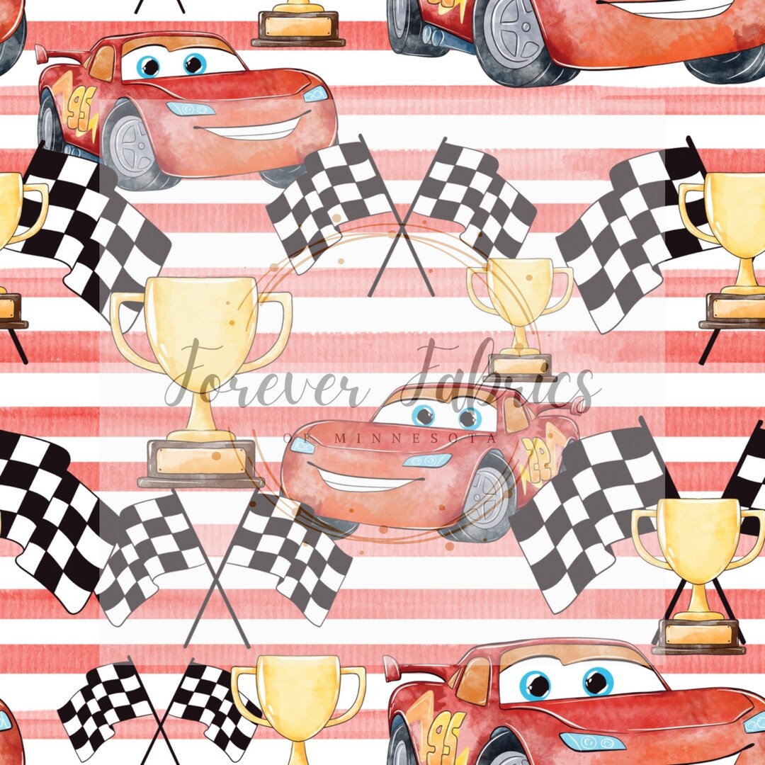 Cars| Preorder Fabric by the Yard | Bullet | DBP | Wide Rib | Printed ...