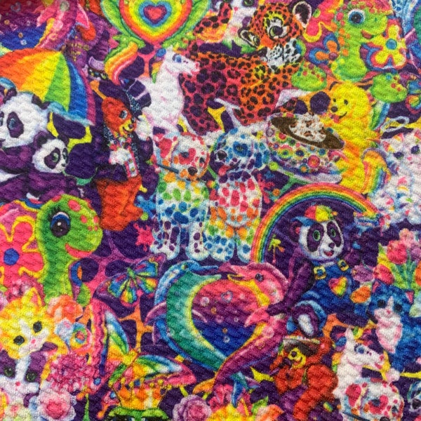 Lisa Frank Fabric by the Yard - Etsy