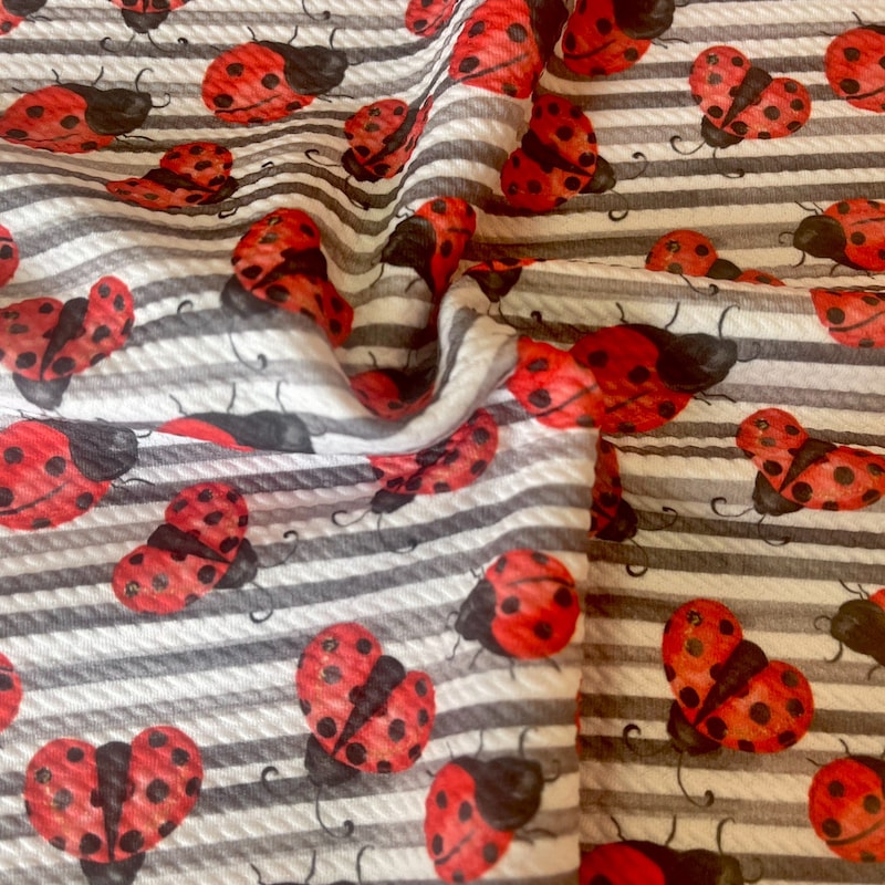 Ladybug Fabric - Etsy
