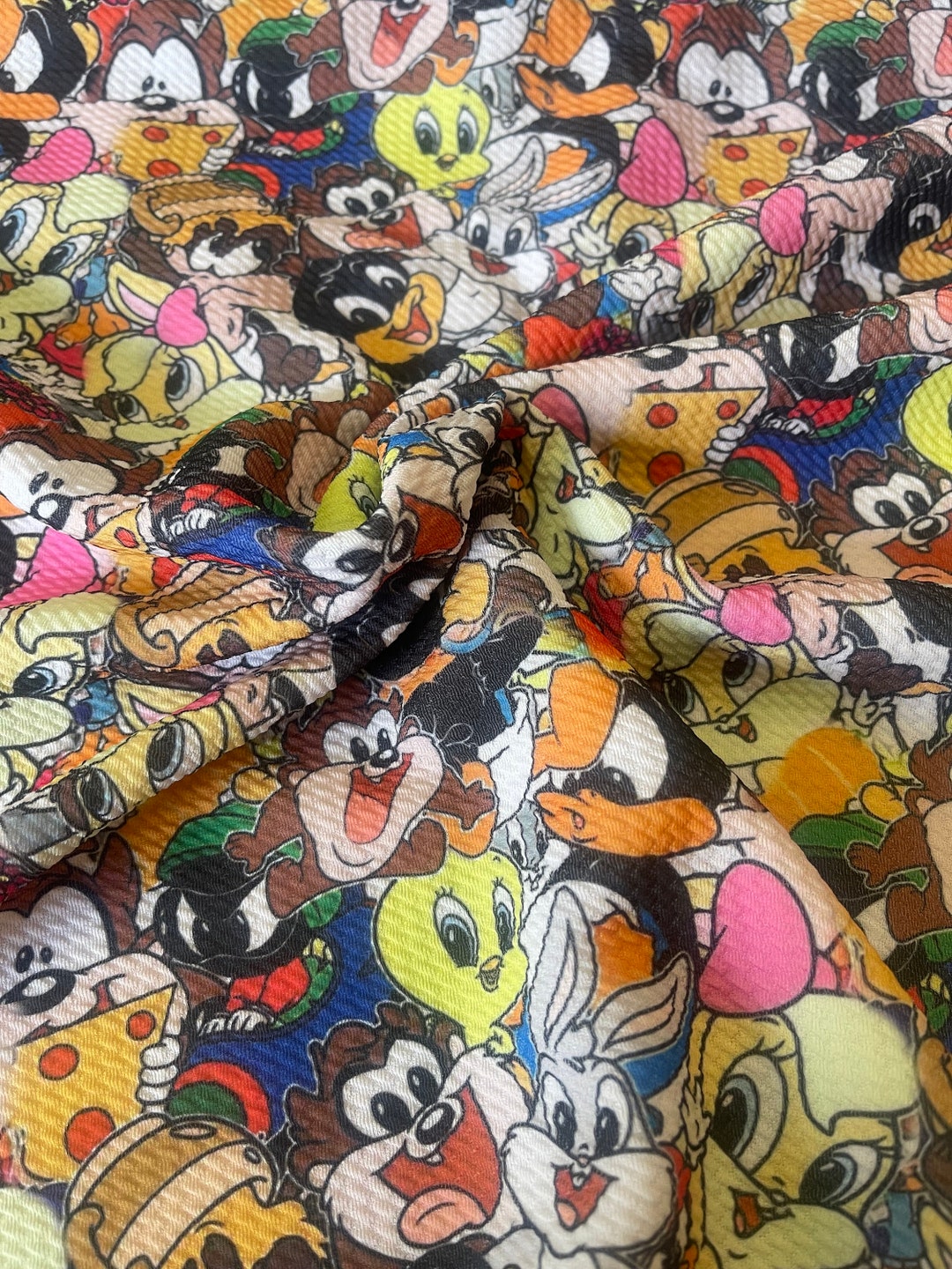 Looney Friends | Bullet Fabric L RTS L DIY L Bows L Clothing L 4 Way ...