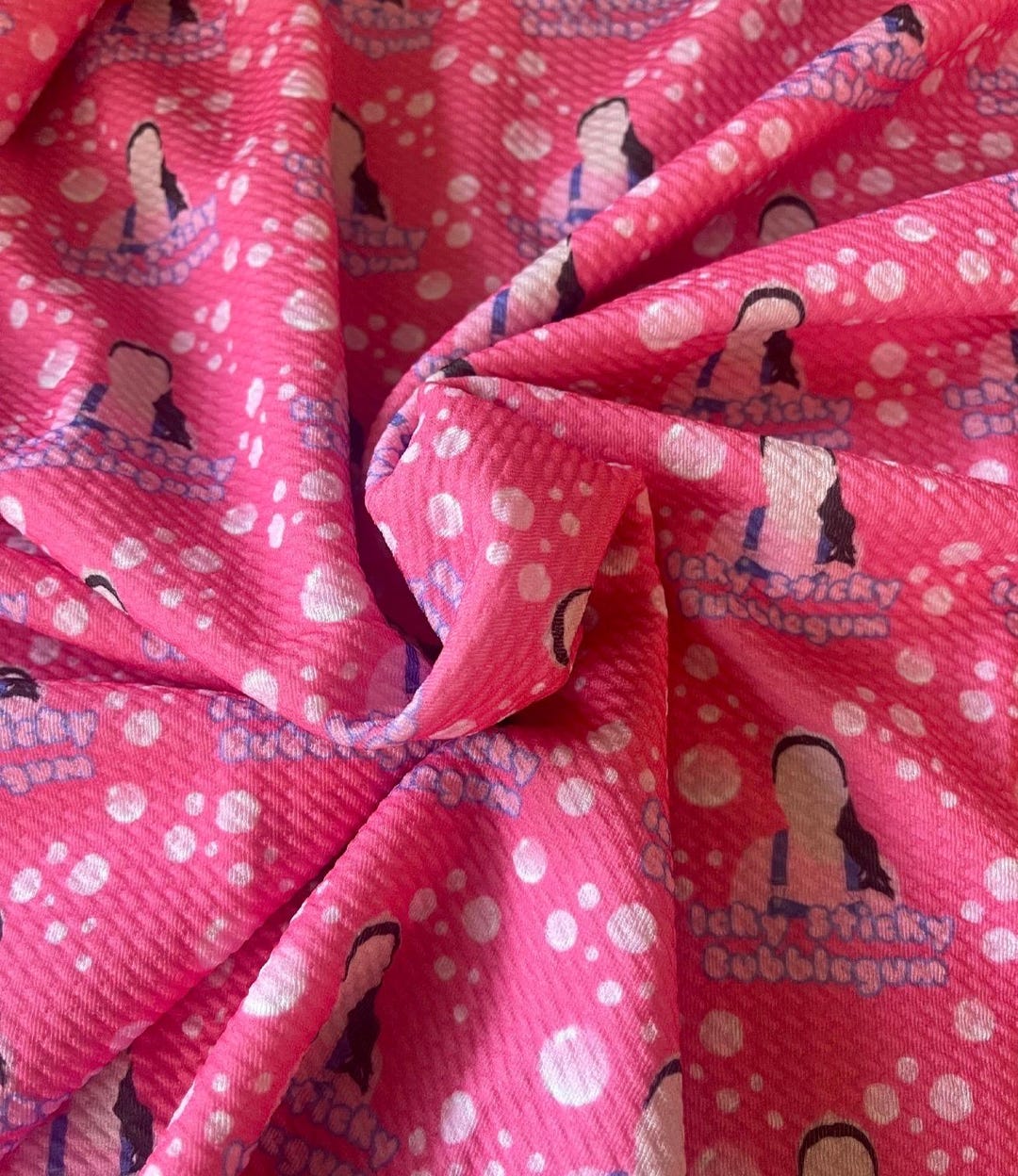 Ms.r’s Bubblegum Dark Pink | Bullet Fabric L RTS L Diy L Bows L ...