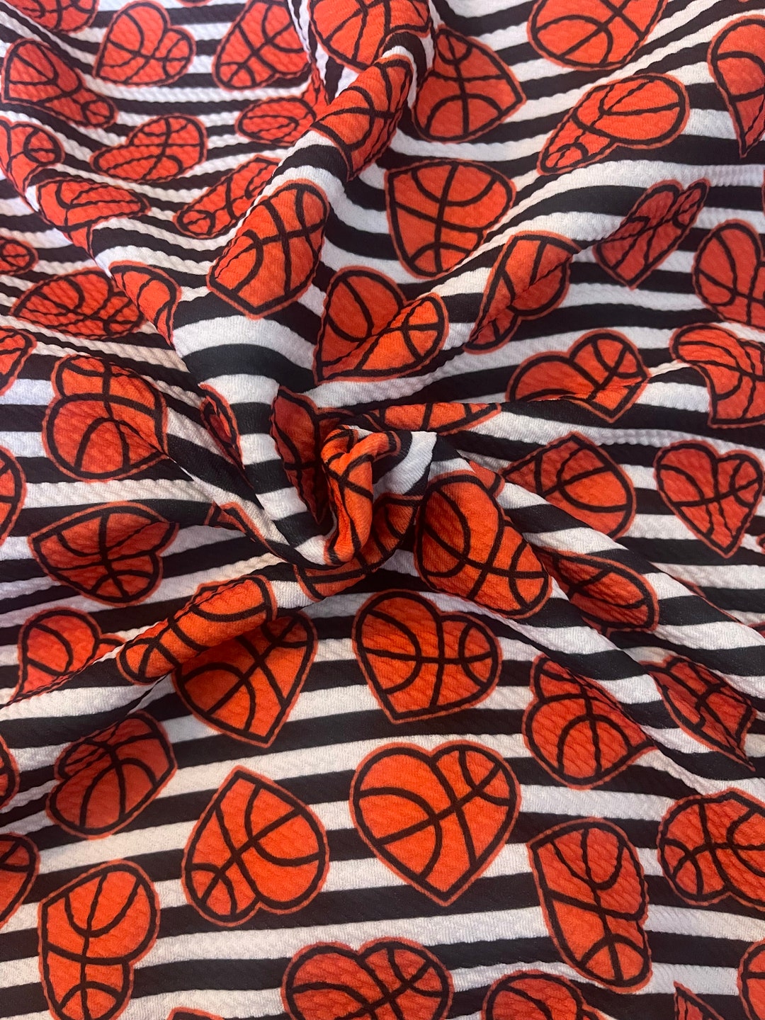 Love of Basketball | Bullet Fabric L RTS L DIY L Bows L Clothing L 4 ...