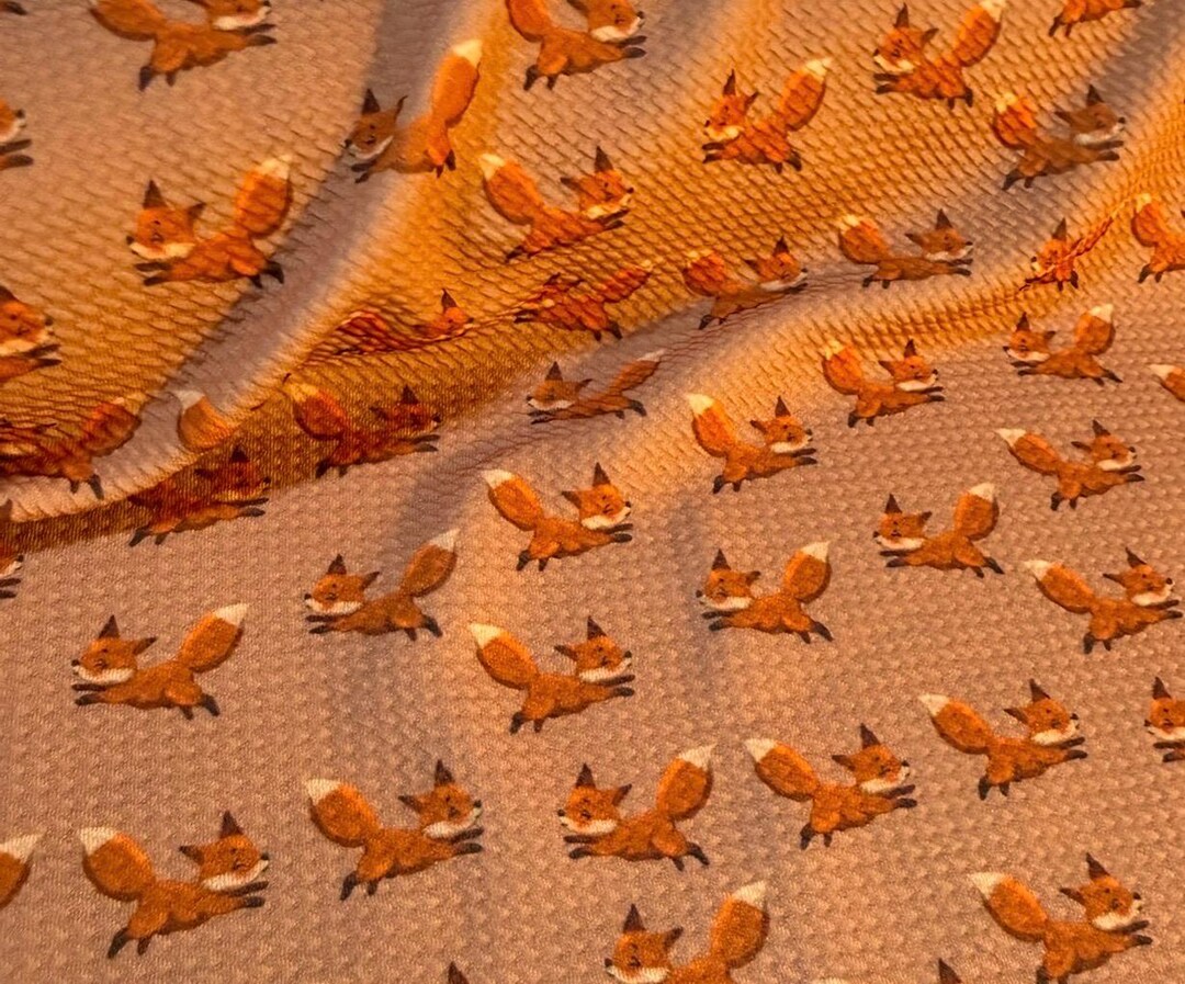 See How the Fox Run | Bullet Fabric L RTS L DIY L Bows L Clothing L 4 ...
