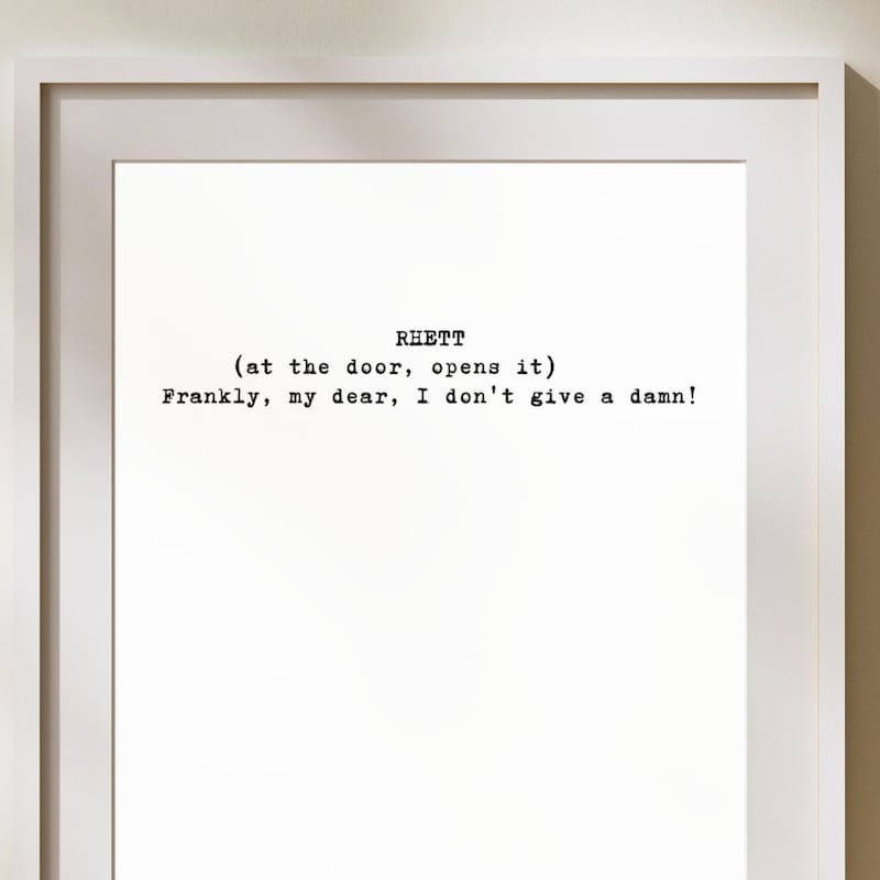 Rhett Butler - Etsy
