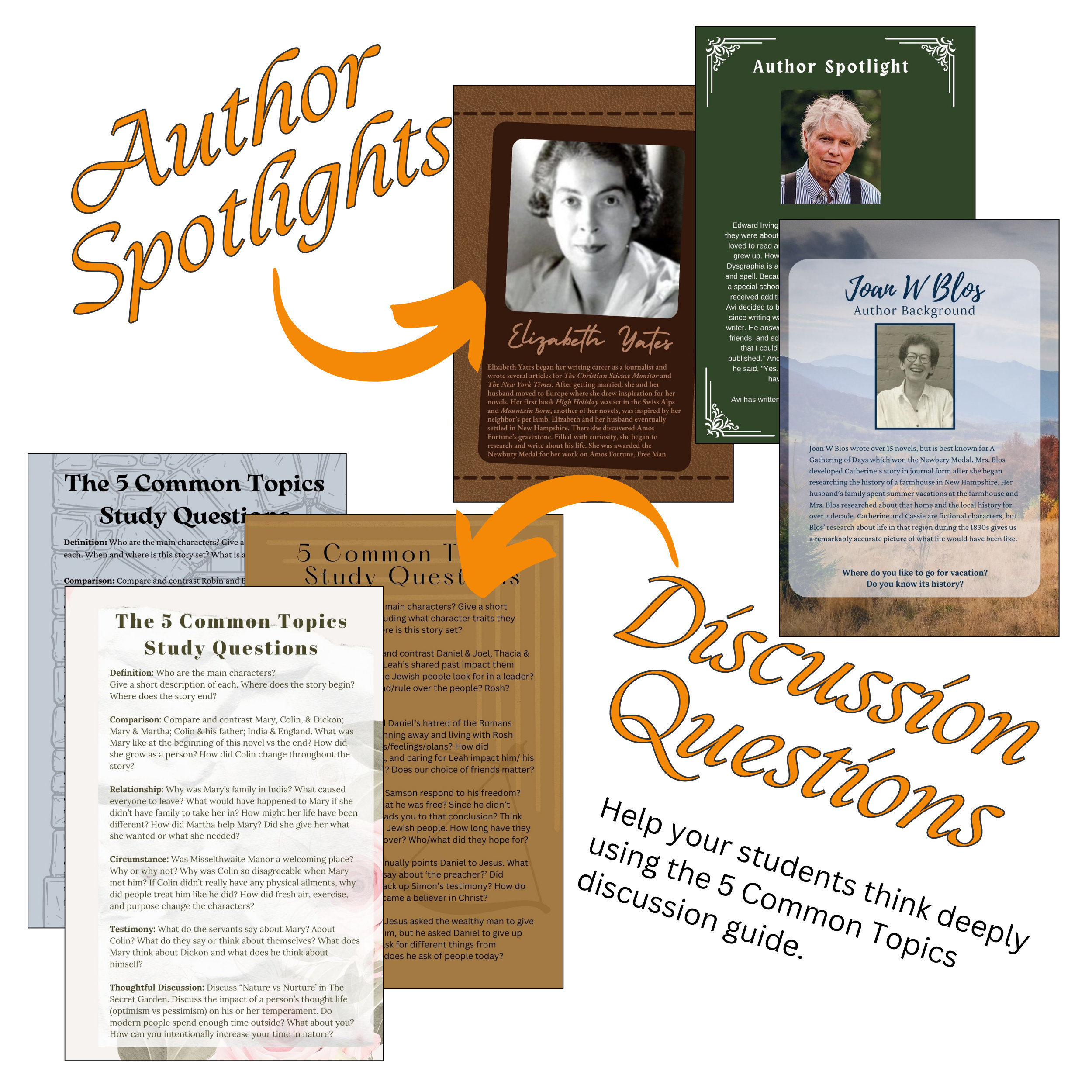 Literature Study Guides - Classical Conversations Challenge A Bundle - Etsy