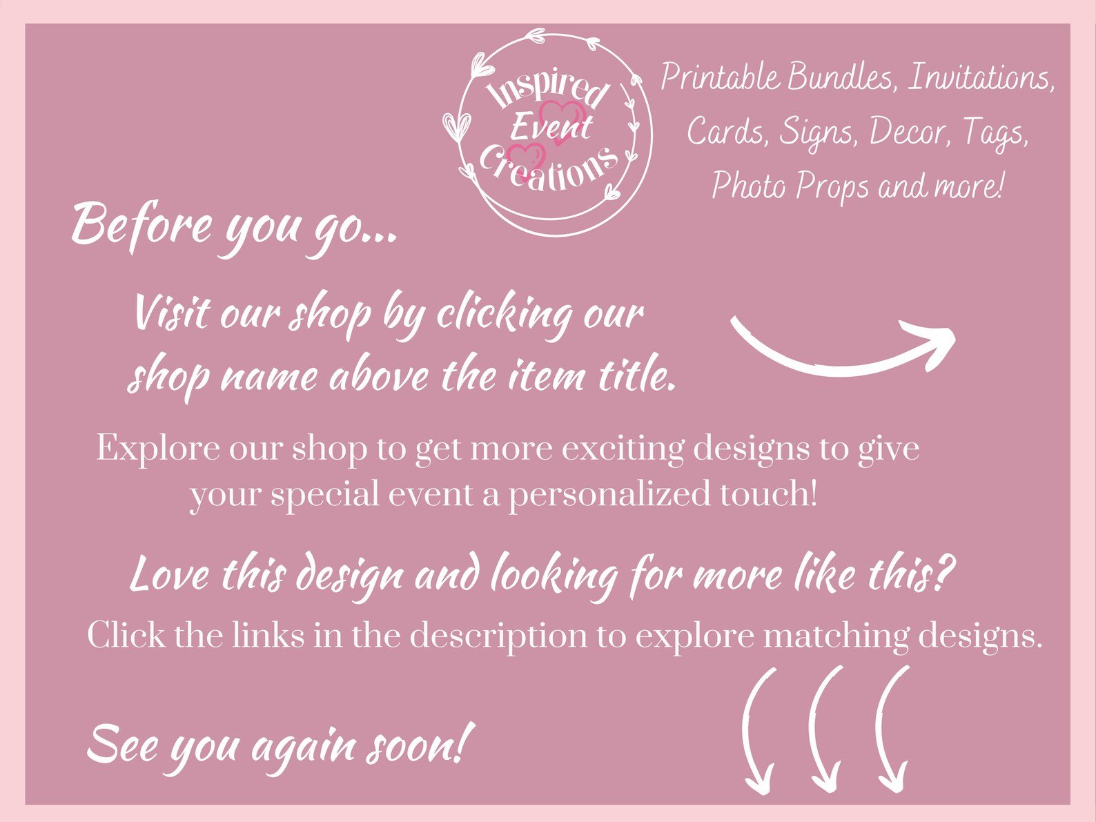 Anniversary Party Welcome Sign, Custom PRINTABLE Photo Template, Large ...