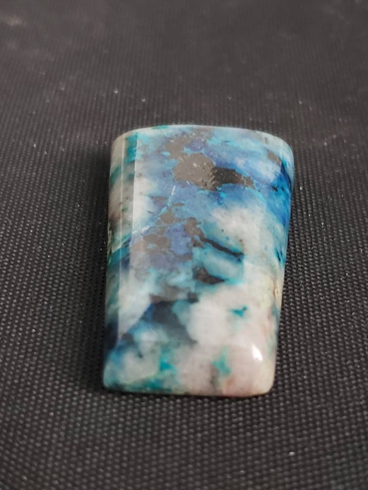 Keystone Copper Stained Quartz Crystal Cabachon - Etsy