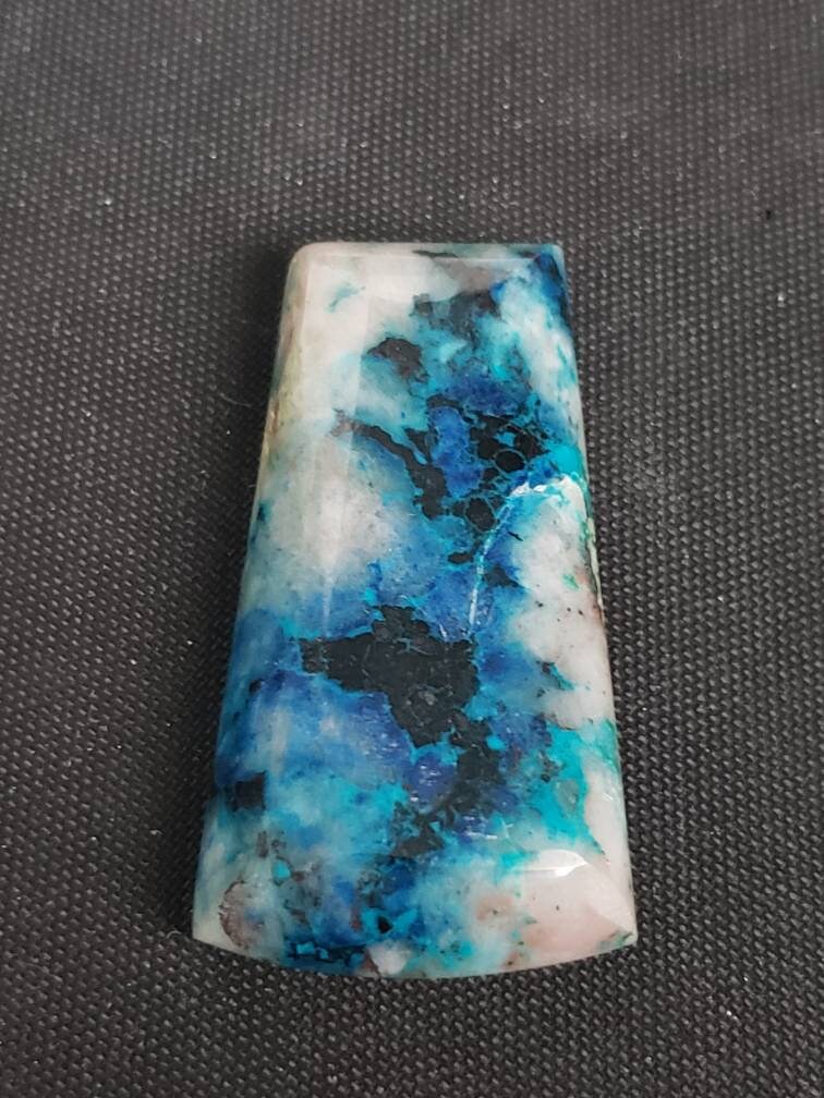 Keystone Copper Stained Quartz Crystal Cabachon - Etsy