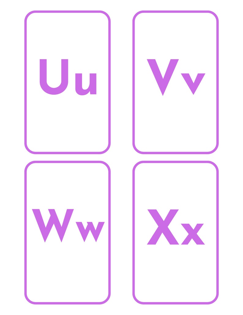 Alphabet Flashcards , Educational Flash Cards for Kids Toddler ...