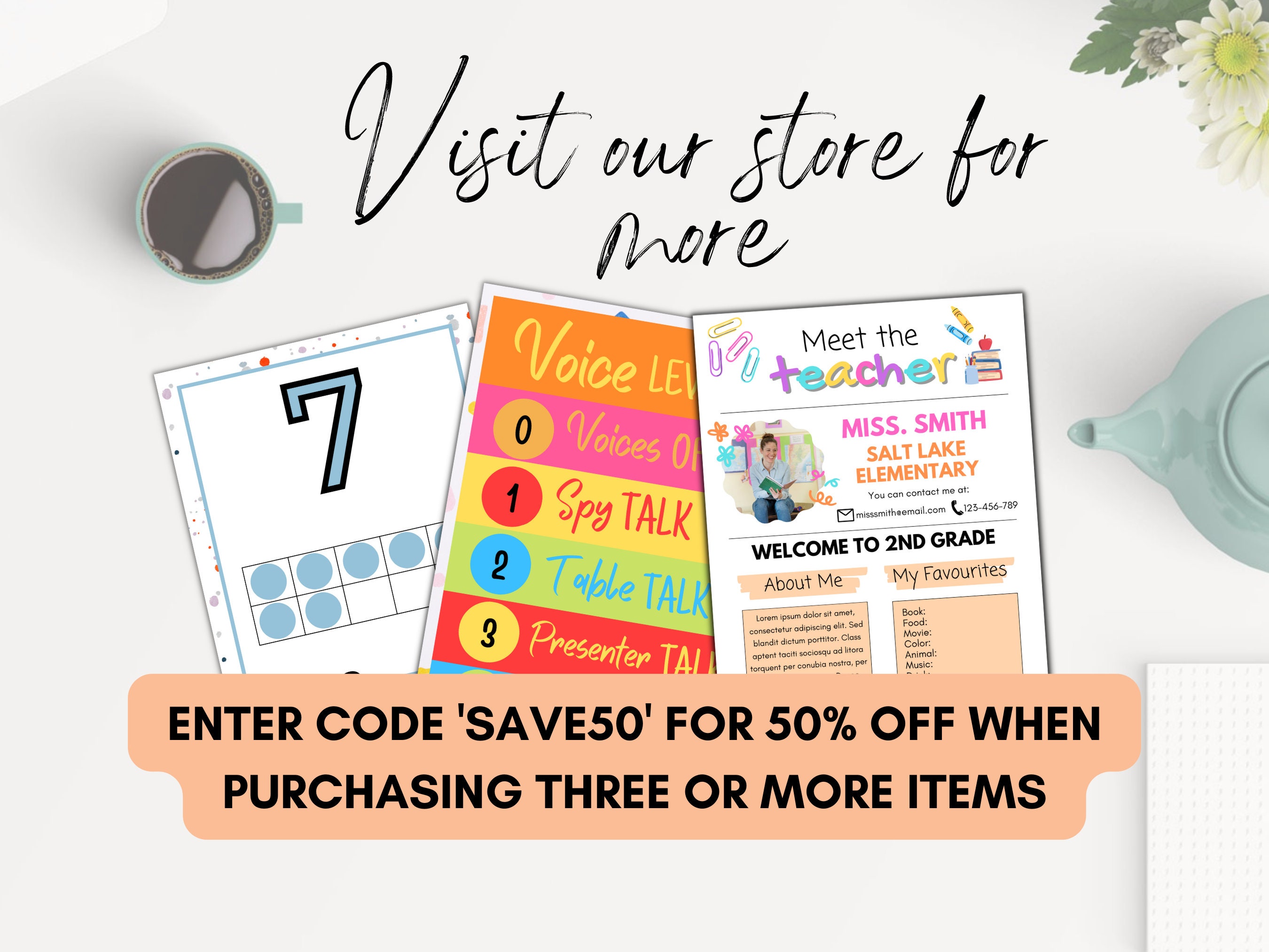 Classroom Table Labels Group Signs Table Numbers Pack Group - Etsy