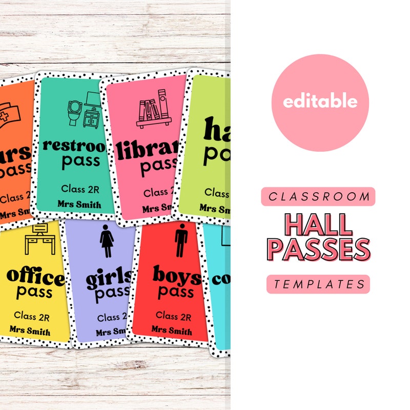 Bathroom Pass - Etsy