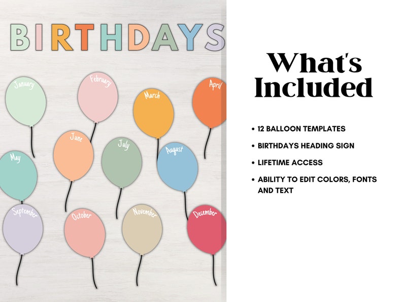 Classroom Birthday Display | Birthday Board, Classroom Birthdays ...