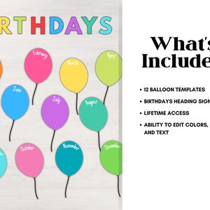 Classroom Birthday Display | Birthday Board, Classroom Birthdays ...