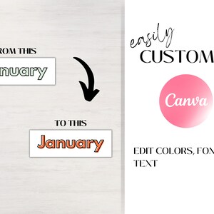 Flip Calendar | Classroom Calendar, Calendar Display, Classroom Decor ...