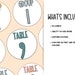 Classroom Table Labels, Group Signs, Table Numbers Pack, Group Number ...