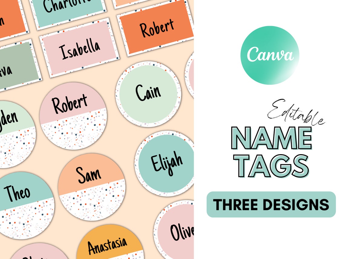 Name Tags Desk Plates Classroom Decor Classroom Display - Etsy