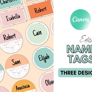 Name Tags Desk Plates Classroom Decor Classroom Display - Etsy