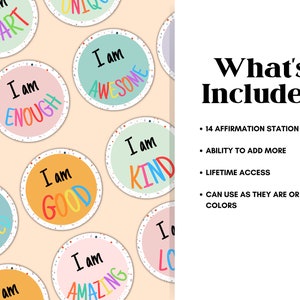 Affirmation Station, Positive Affirmations, Classroom Decor, Classroom ...