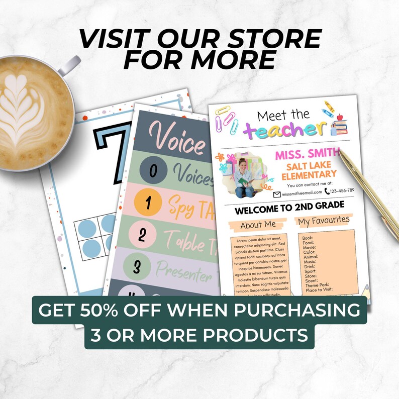 Retro Name Tags, Student Desk Plates, Classroom Decor, Classroom ...