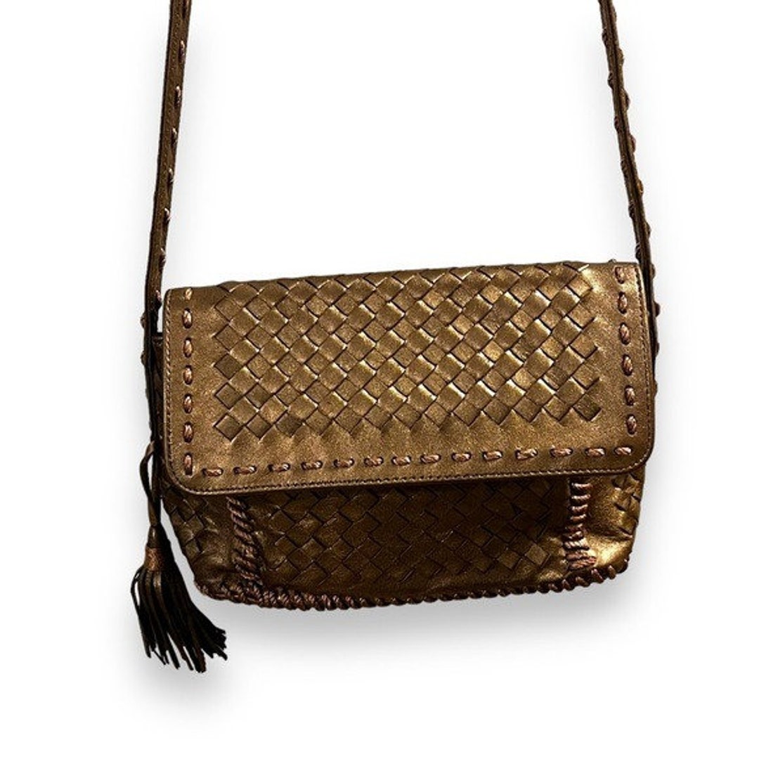 Vintage Jay Herbert by Sharif Crossbody Purse Basket Weave Flap Bag ...
